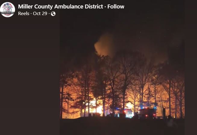 Wind-Driven Fire Destroys Eldon-Area Home – News/ Talk KRMS