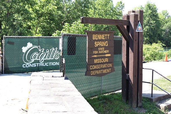 Construction At Bennett Spring Park Not Slowing Down Trout Fishing ...