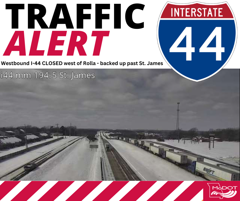 Traffic Nightmare On Interstate 44 Following Multi-Vehicle Crash Near Rolla – News/ Talk KRMS
